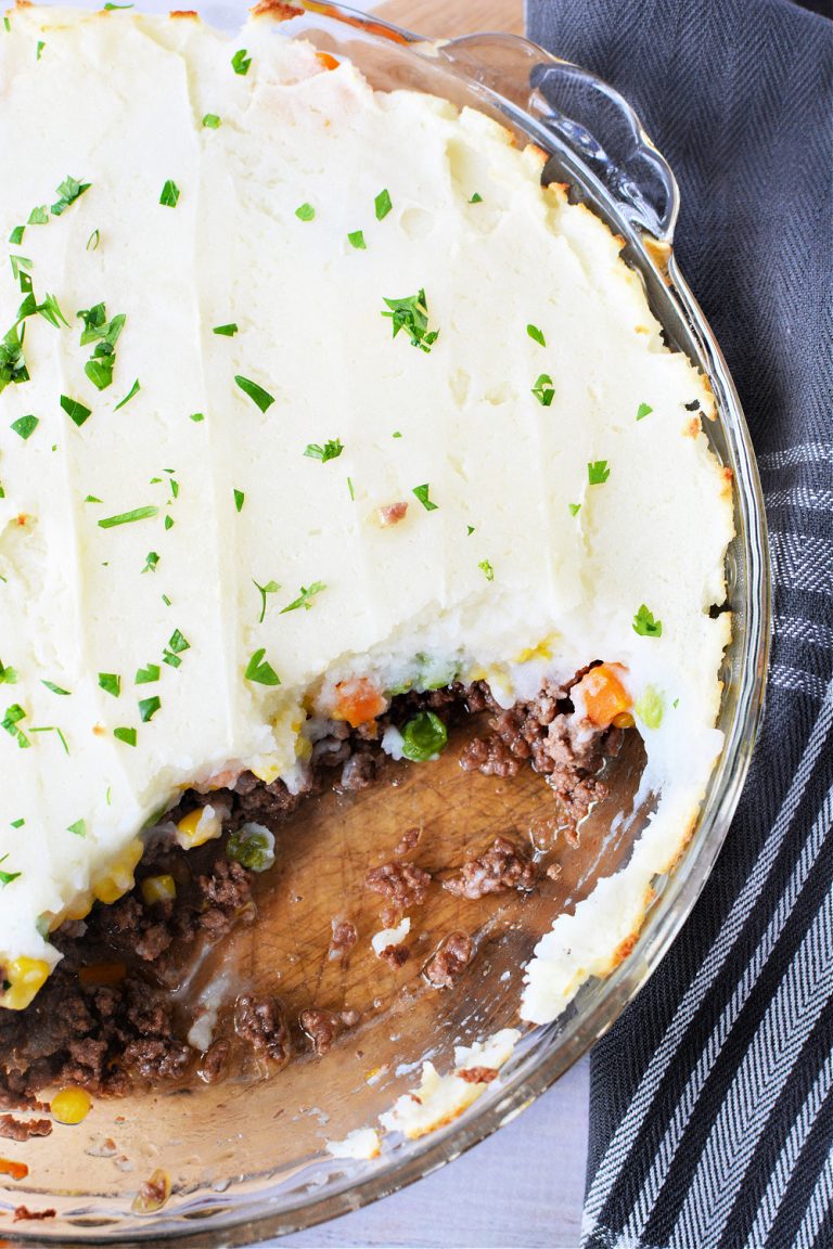 Easy Shepard's Pie Recipe - The Rebel Chick