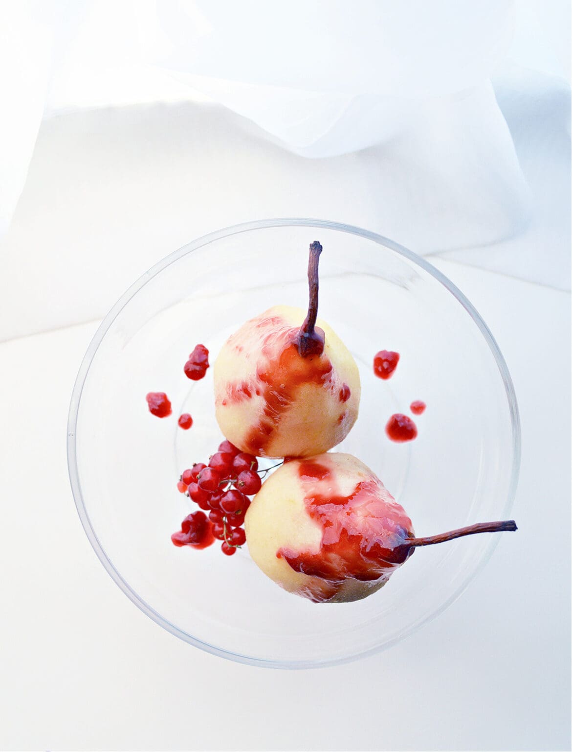 Cooked Pears in Red Wine - The Rebel Chick