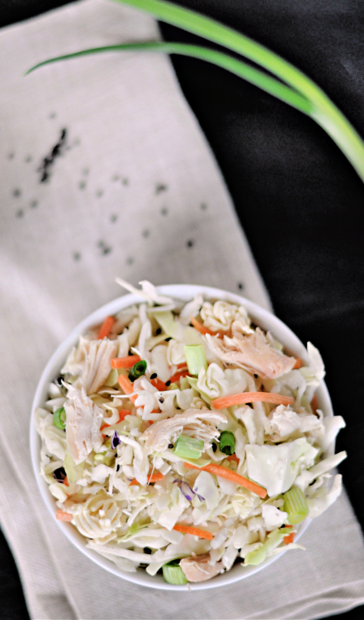 Chicken Asian Slaw - The Rebel Chick