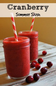 Cool Down With a Cranberry Summer Slush Recipe - The Rebel Chick