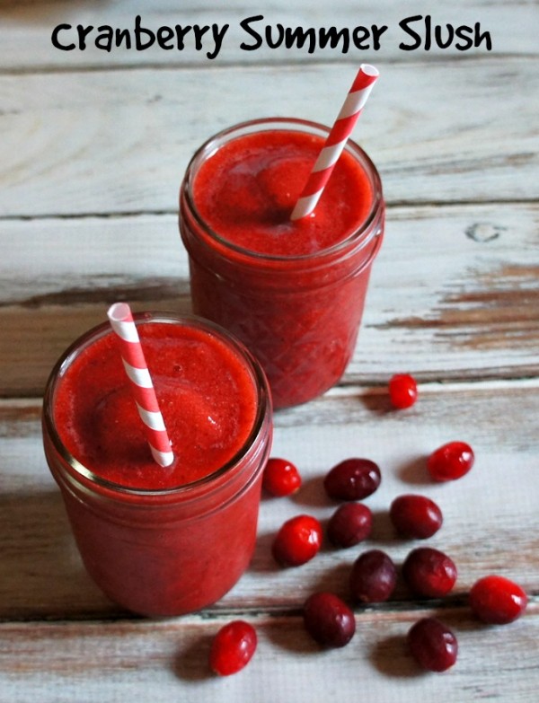Cool Down With a Cranberry Summer Slush Recipe - The Rebel Chick