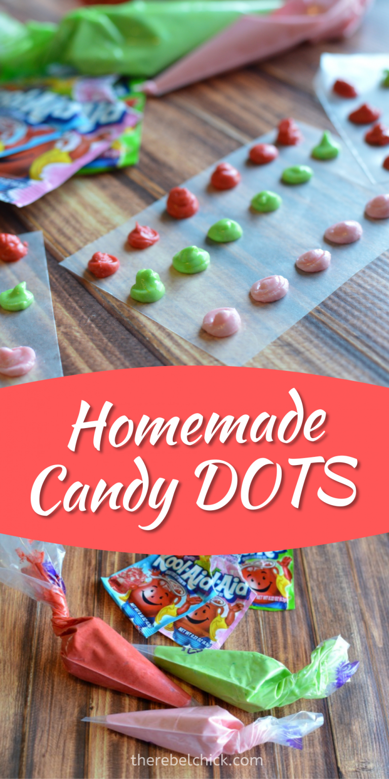 Kool Aid Candy DOTS- The Rebel Chick