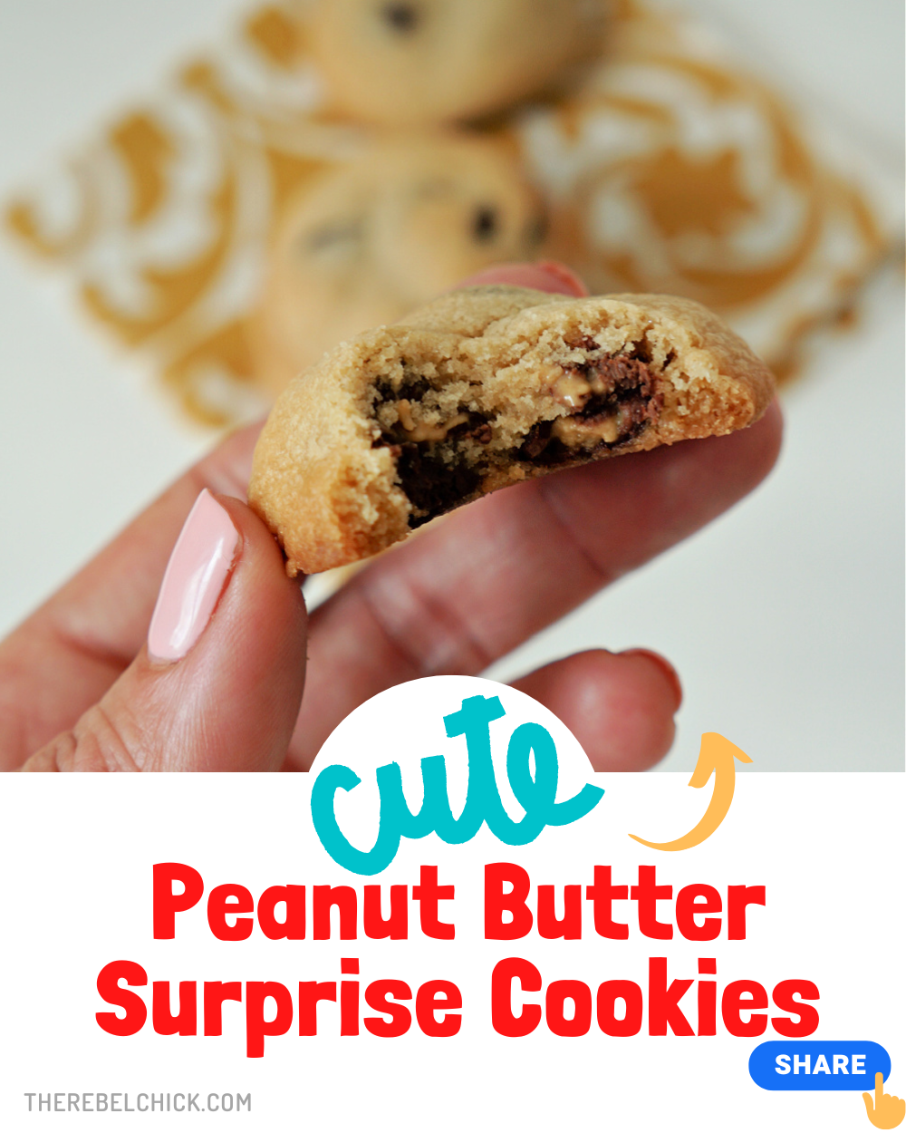 Peanut Butter Surprise Cookies Recipe