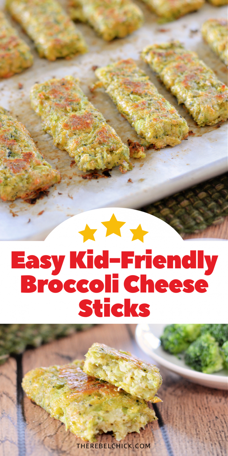 An Easy Kid-Friendly Broccoli Cheese Sticks Recipe