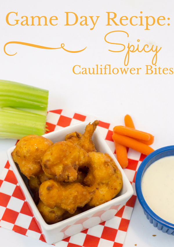 Spicy Cauliflower Bites Appetizer Recipe
