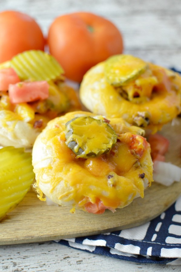Cheeseburger Cups - The Rebel Chick