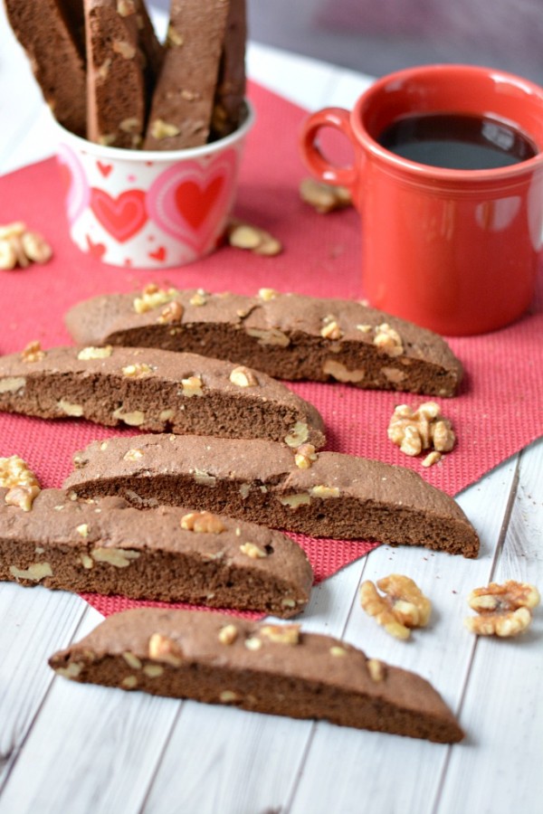 Super Easy Chocolate Biscotti Recipe - The Rebel Chick