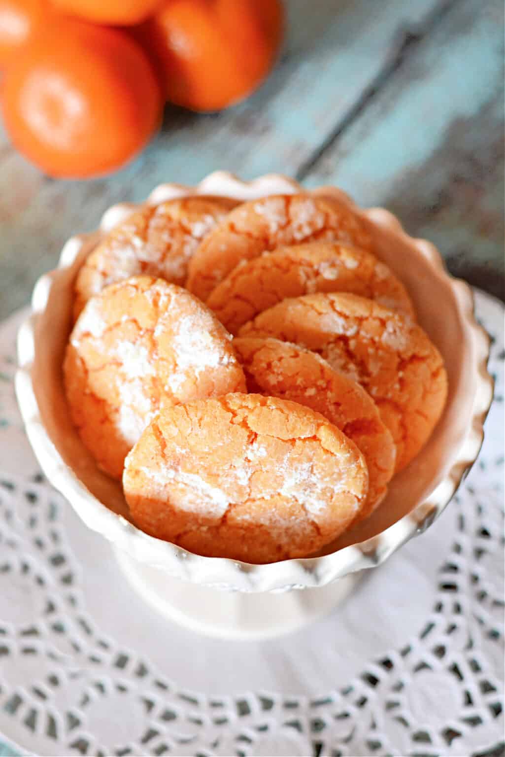 Orange Cake Mix Cookies