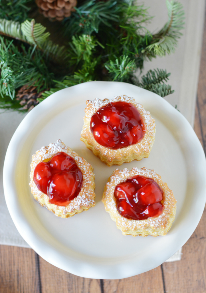Cherry Cheesecake Tarts - The Rebel Chick
