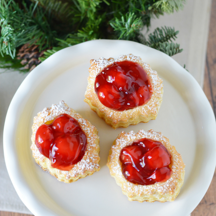 Cherry Cheesecake Tarts - The Rebel Chick