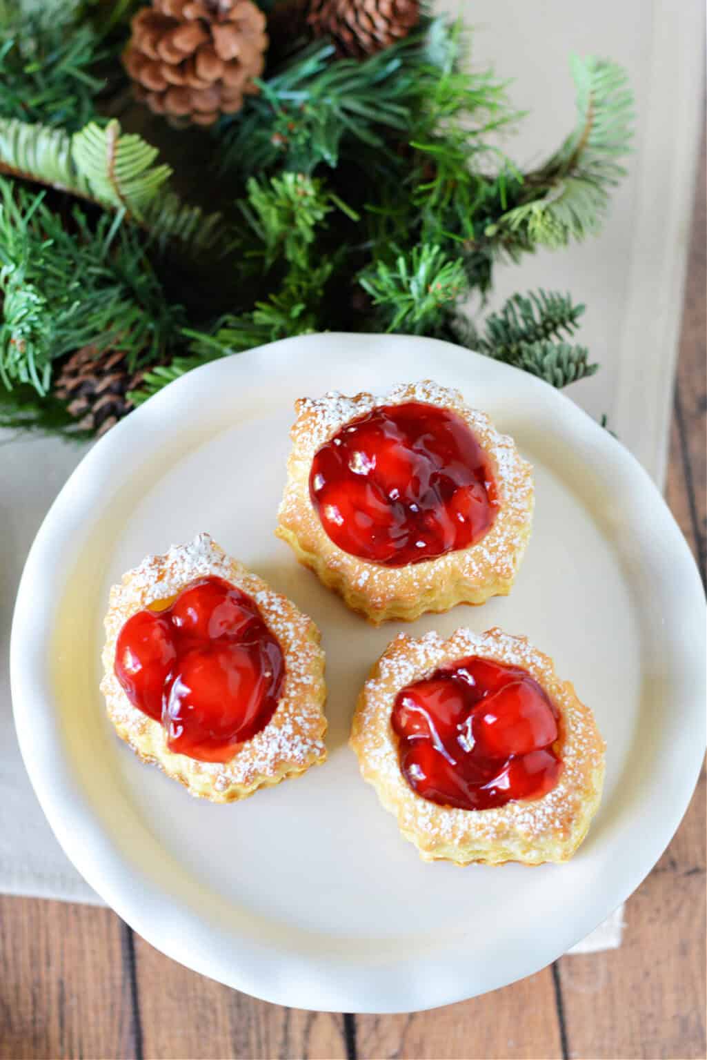 Cherry Cheesecake Tarts - The Rebel Chick