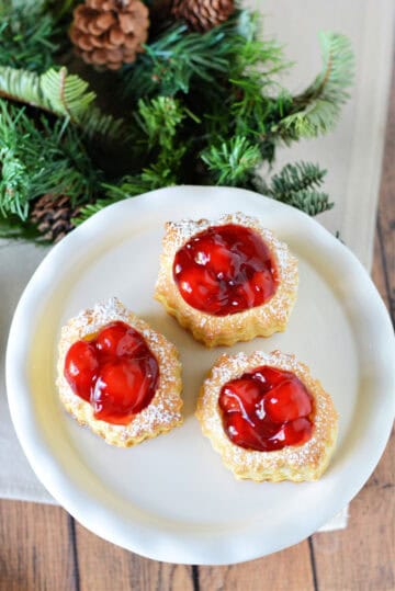 Cherry Cheesecake Tarts - The Rebel Chick