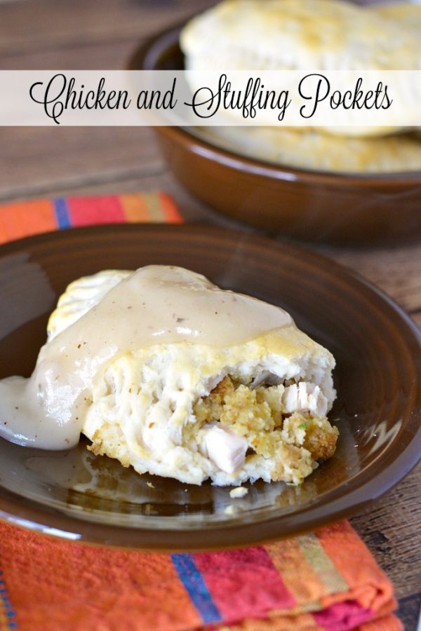 Chicken and Stuffing Pockets Recipe - The Rebel Chick