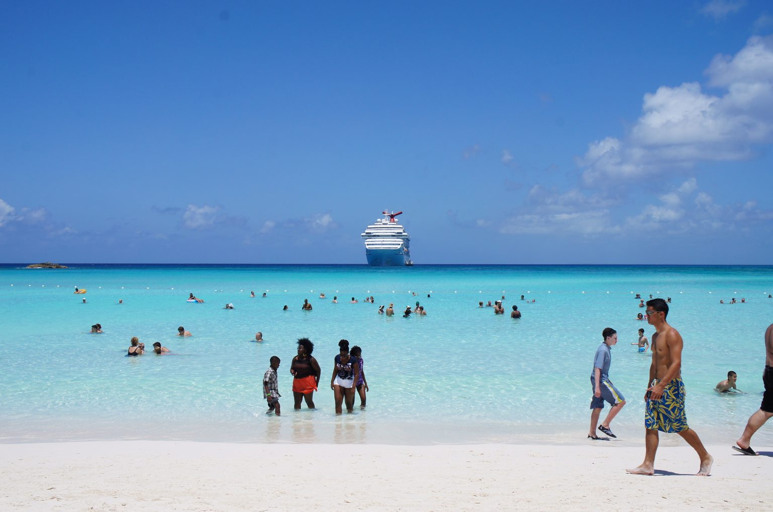Half Moon Cay Bahamas Port of Call with Carnival Cruise Line