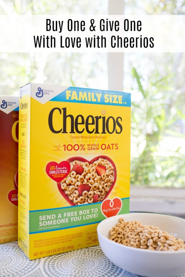 #GetOneGiveOne With Love Cheerios #WithLove #Cheerios - The Rebel Chick