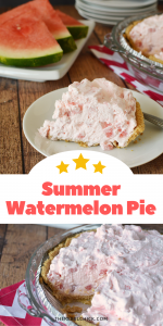 Watermelon Pie Recipe - The Rebel Chick