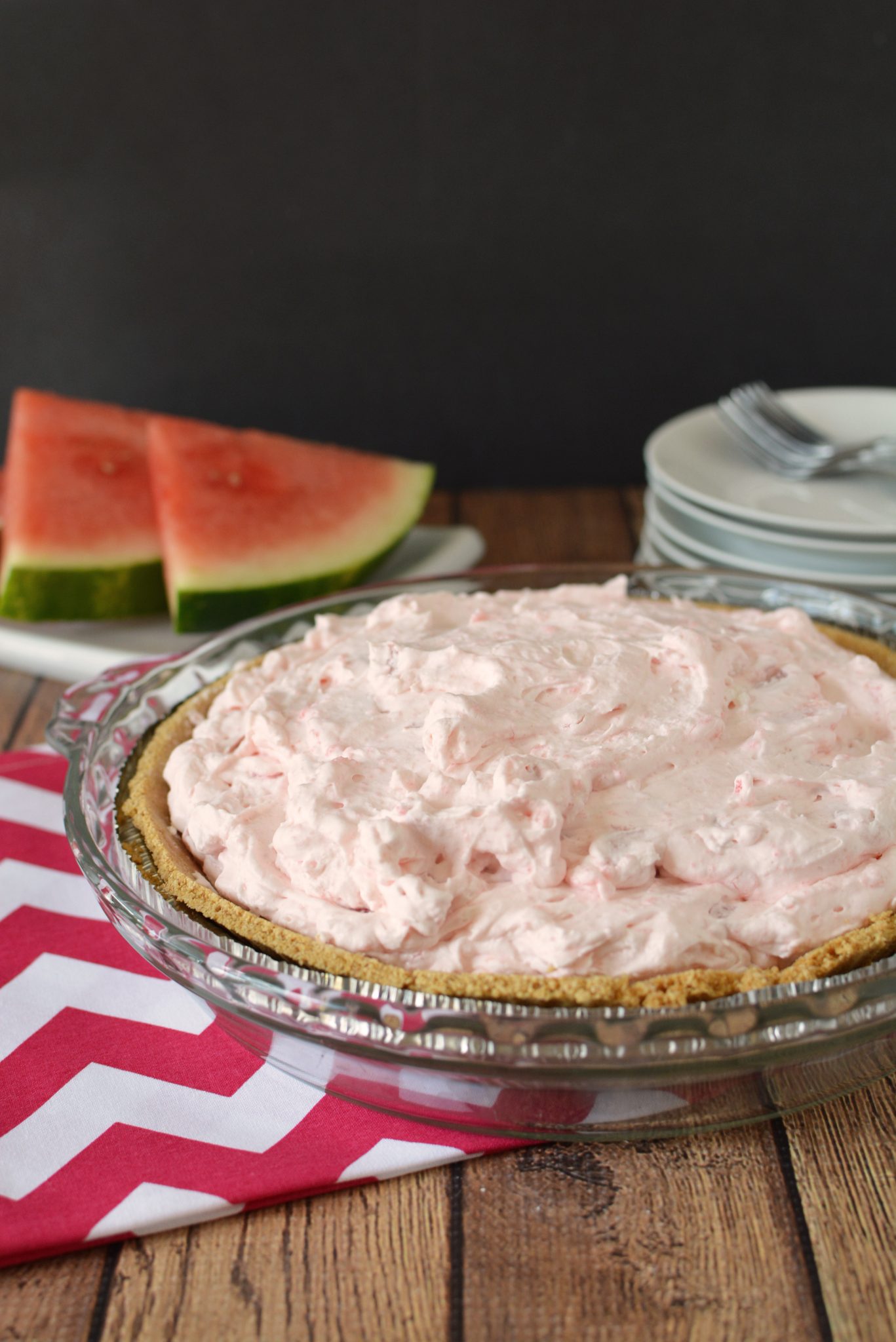 Watermelon Pie Recipe - The Rebel Chick