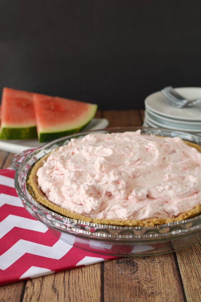 Watermelon Pie Recipe - The Rebel Chick