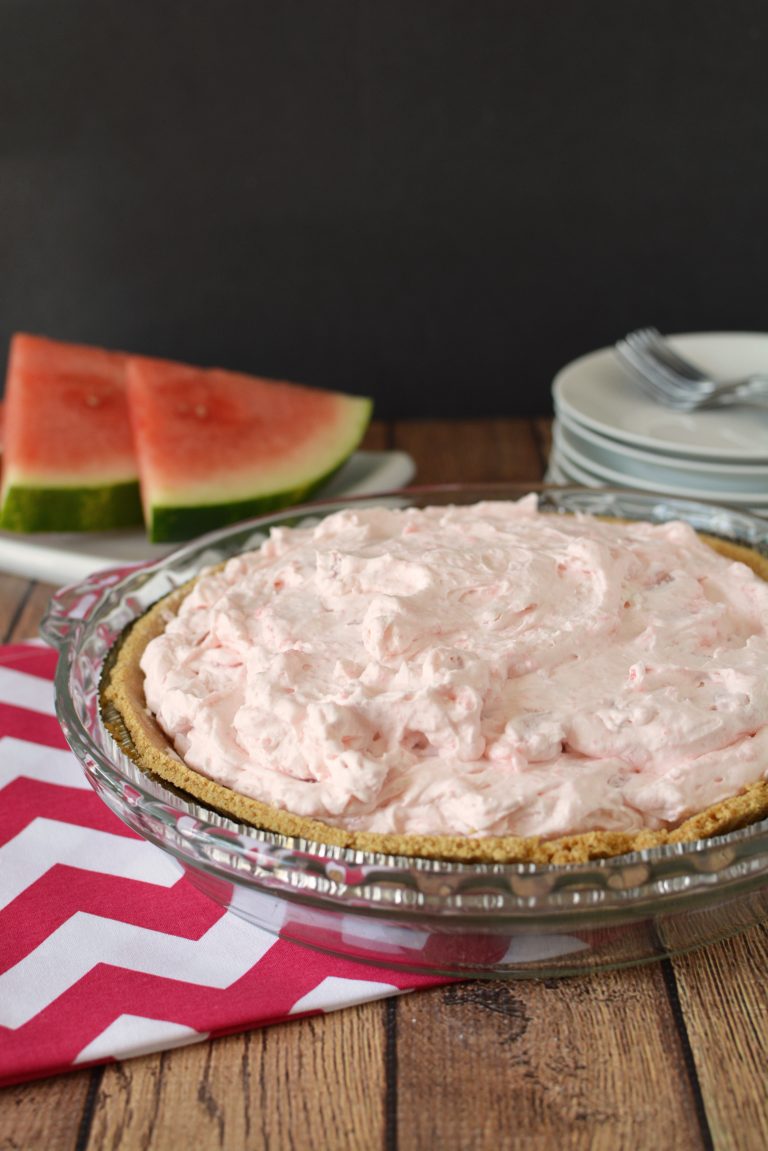 Watermelon Pie Recipe - The Rebel Chick