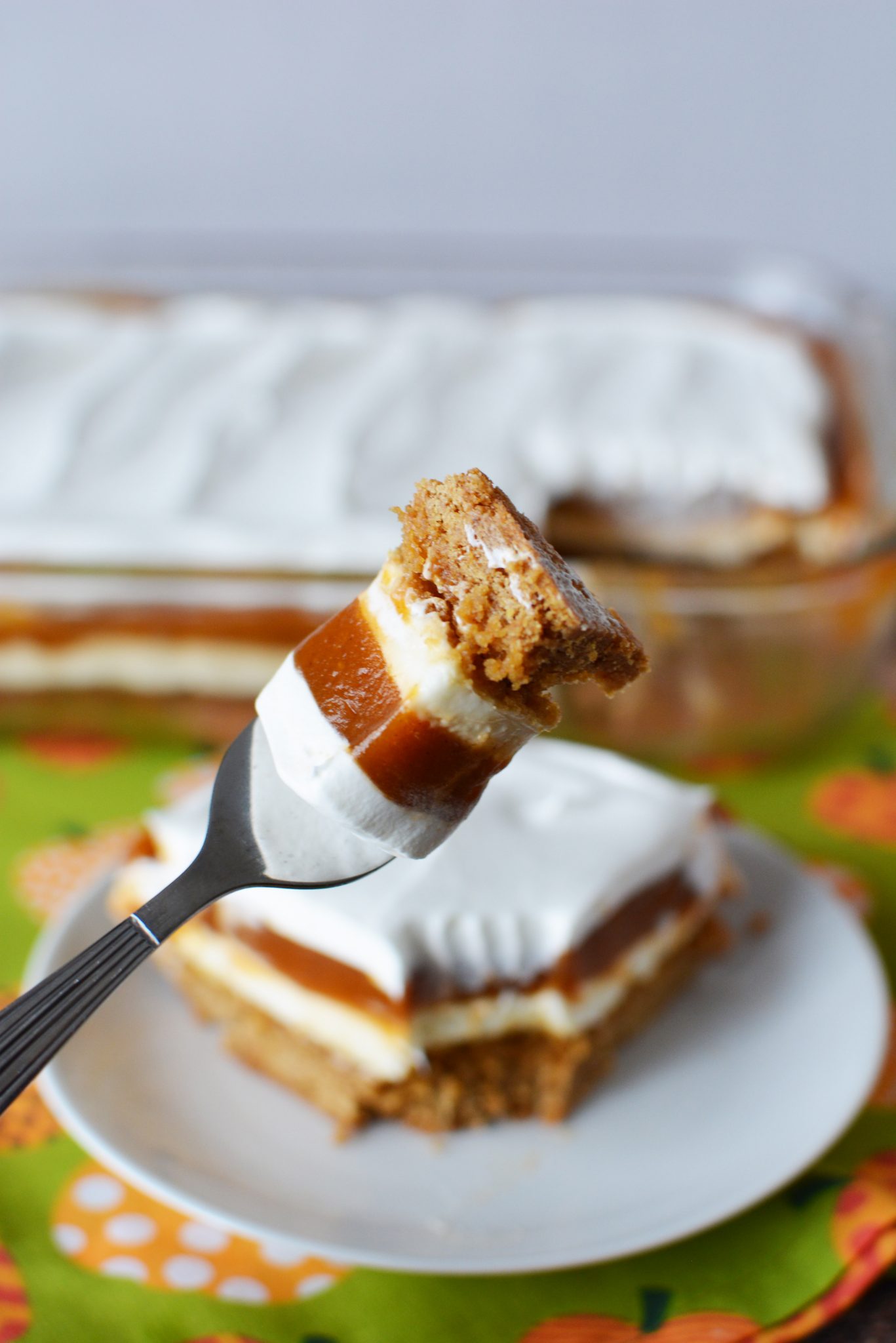 Cream Cheese Pumpkin Dessert Recipe - The Rebel Chick