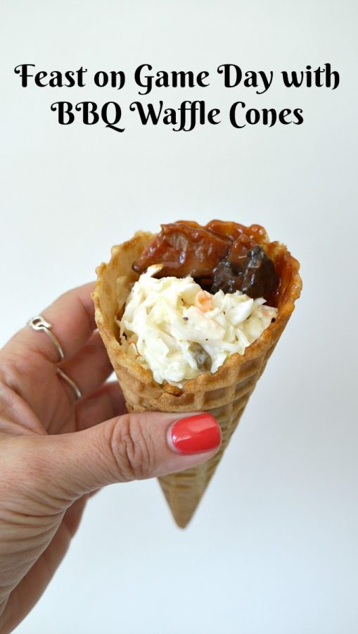 BBQ Waffle Cones - The Rebel Chick