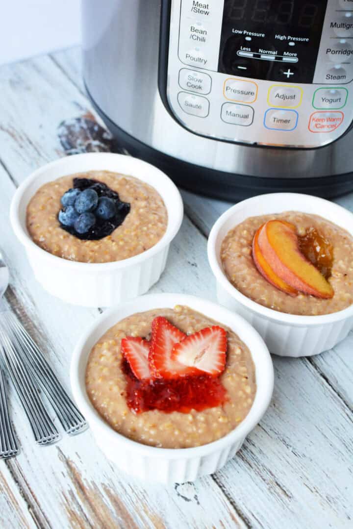 Instant Pot Oatmeal - The Rebel Chick