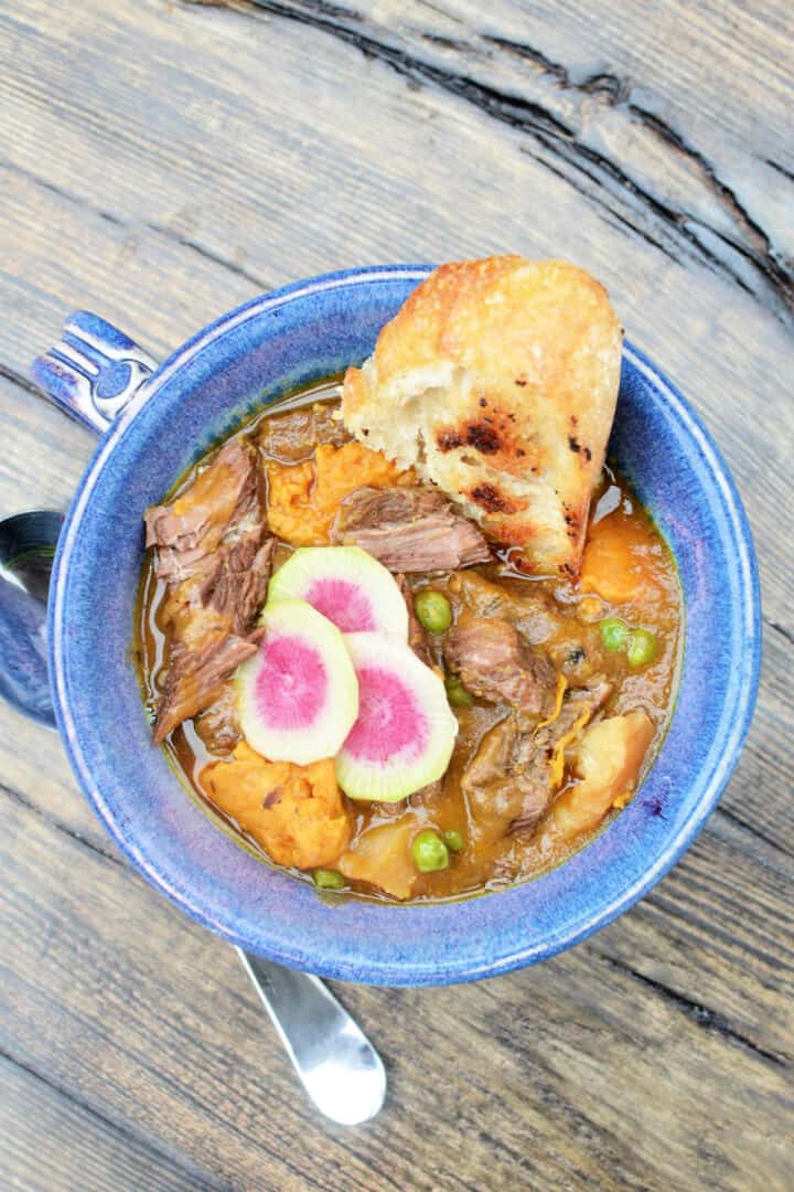 Beef Stew with Radish - The Rebel Chick