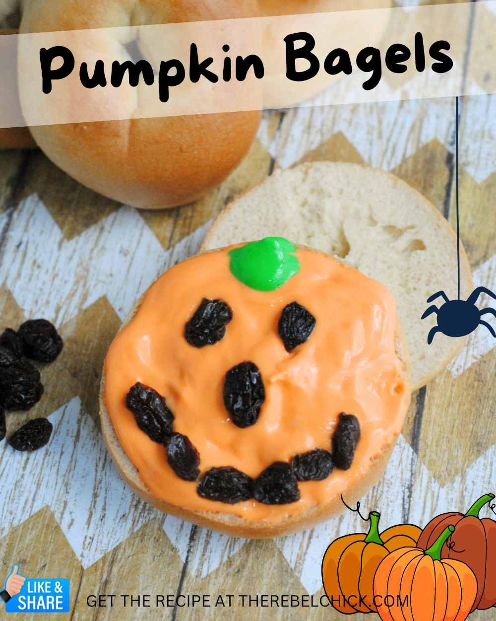 Pumpkin Bagels