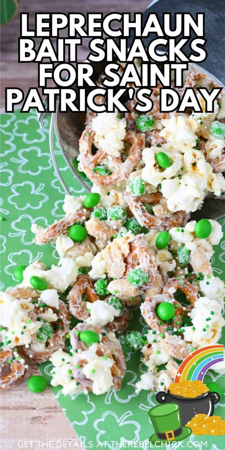Leprechaun Bait M&M Saint Patrick's Day Snacks