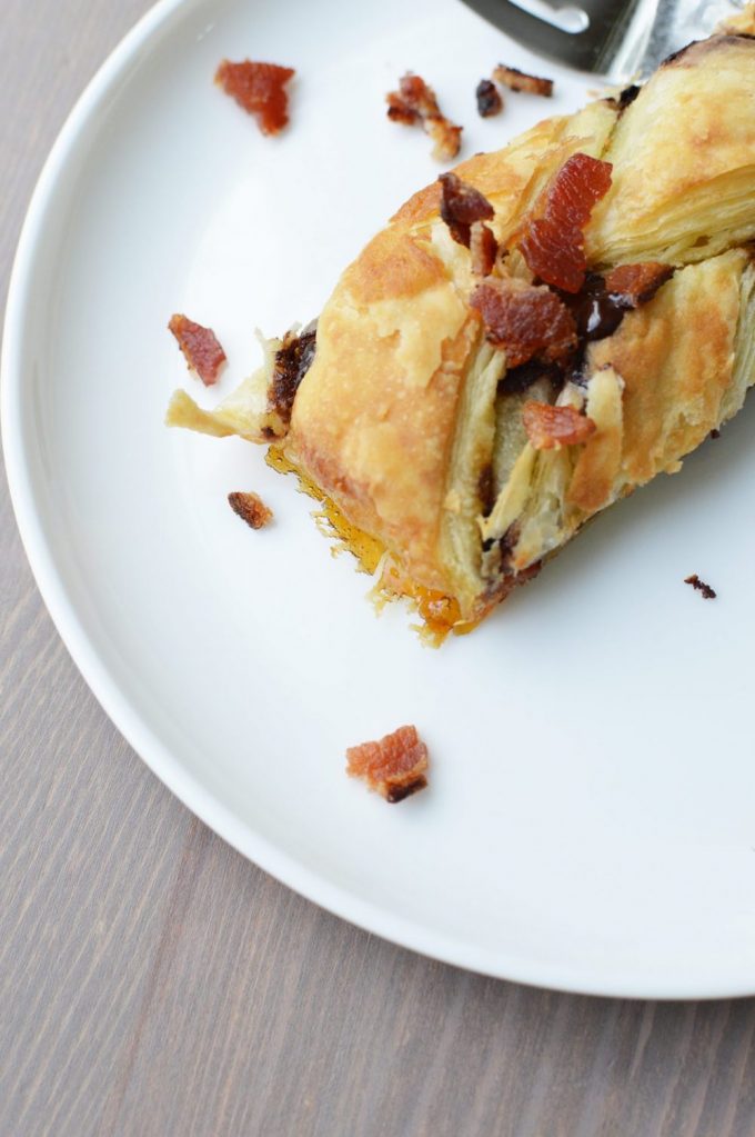Maple Bacon and Chocolate Braid - The Rebel Chick