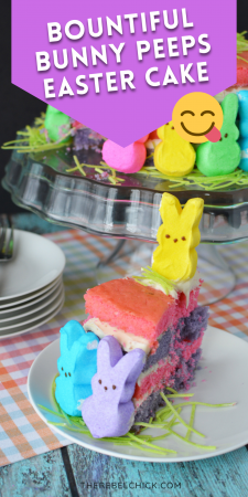 PEEPS Easter Cake - The Rebel Chick