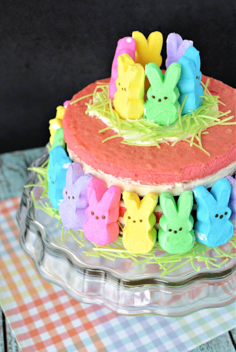 PEEPS Easter Cake - The Rebel Chick