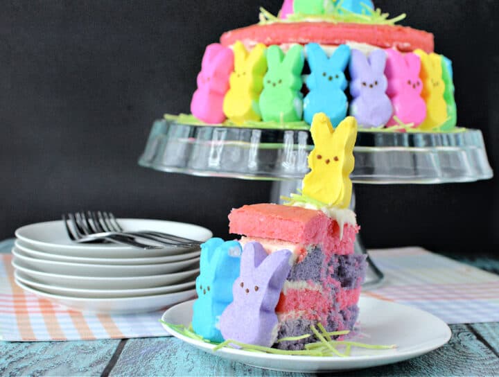 PEEPS Easter Cake - The Rebel Chick