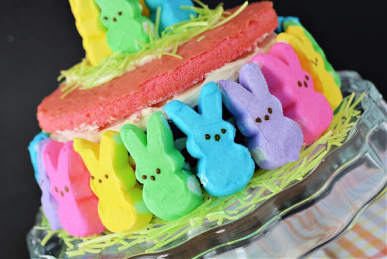 PEEPS Easter Cake - The Rebel Chick