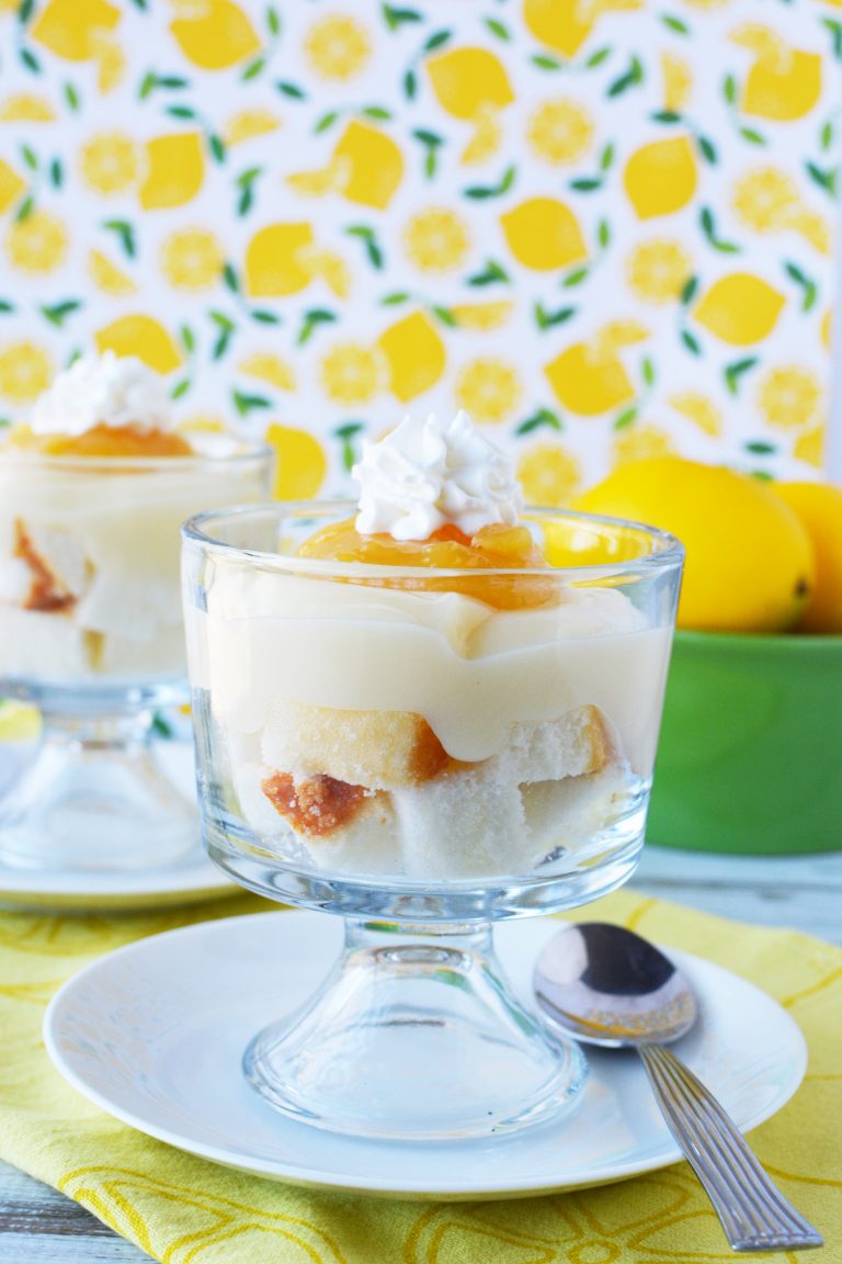 Easy Lemon Trifle Dessert Recipe - The Rebel Chick