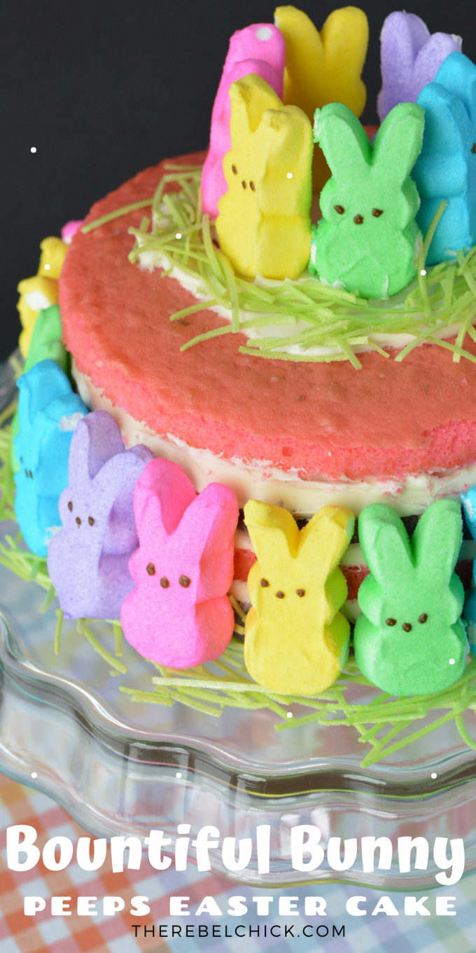 PEEPS Easter Cake - The Rebel Chick