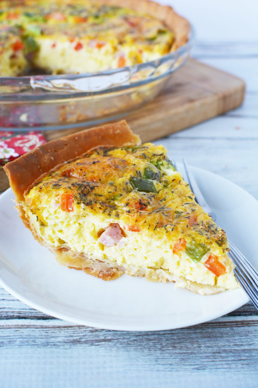 Southwest Quiche - The Rebel Chick
