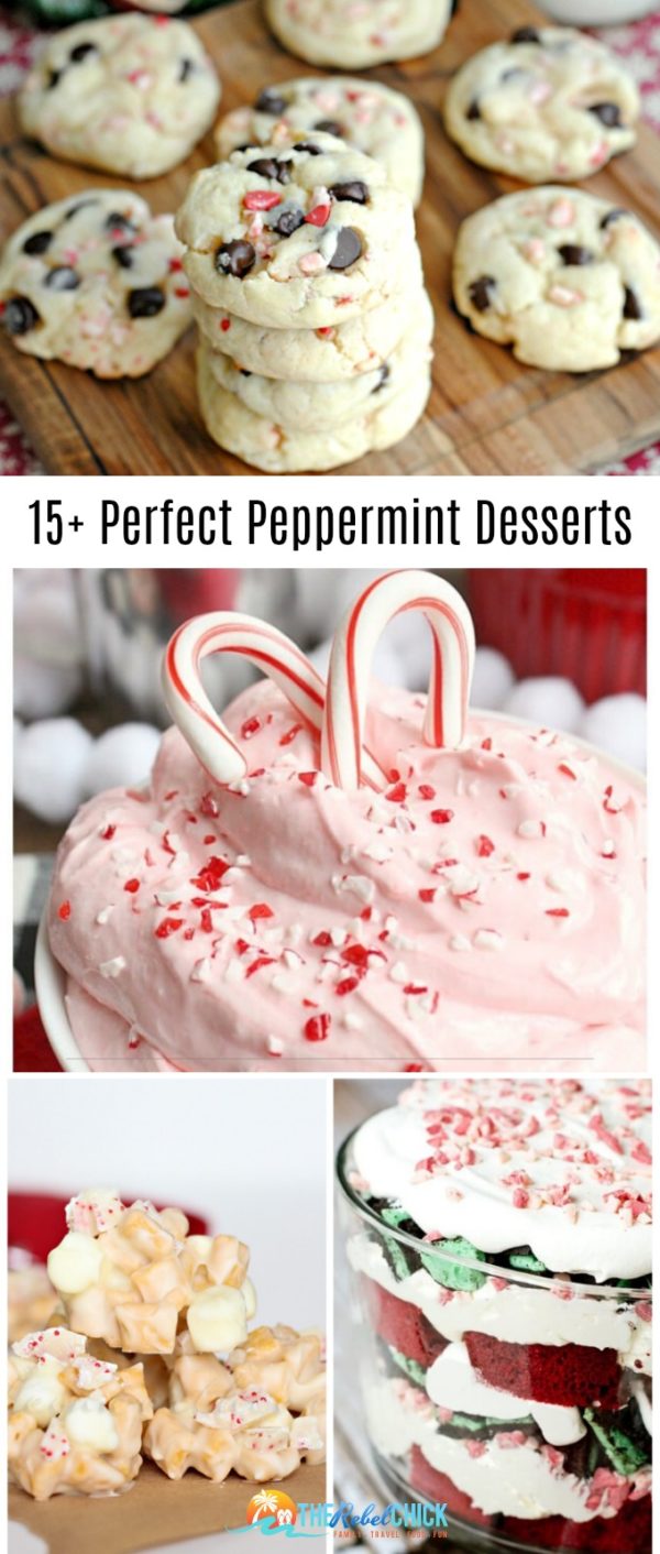 15 Perfect Peppermint Desserts Recipes - The Rebel Chick