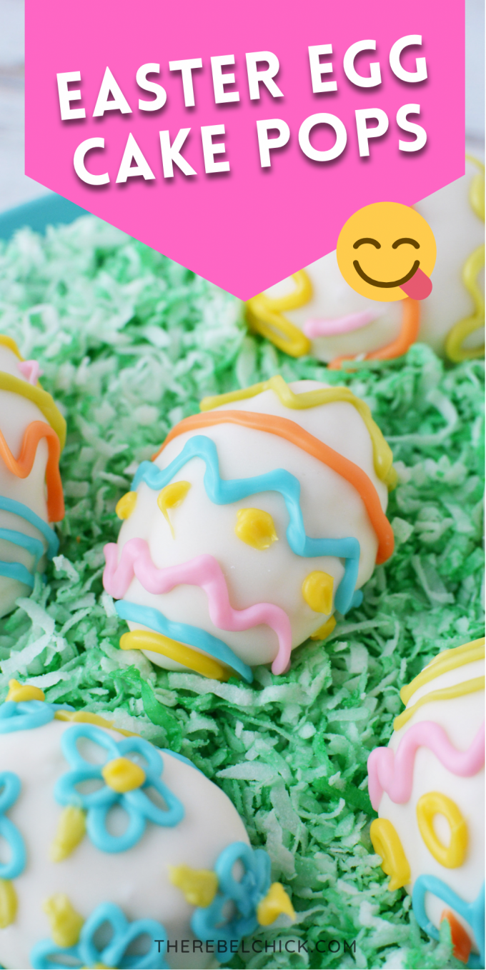 Easter Cake Pops - The Rebel Chick
