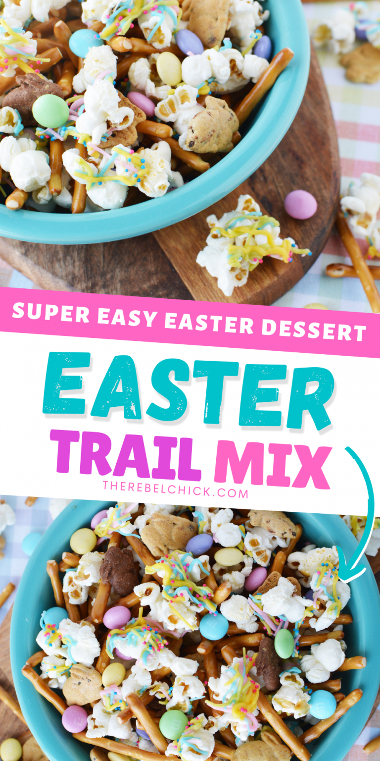 Kid's Trail Mix Recipe for Easter - The Rebel Chick