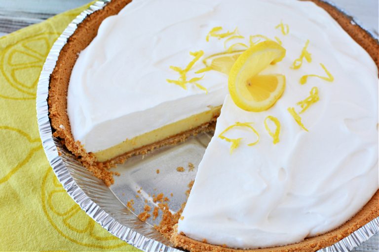 Summertime Homemade Lemon Pie Recipe - The Rebel Chick