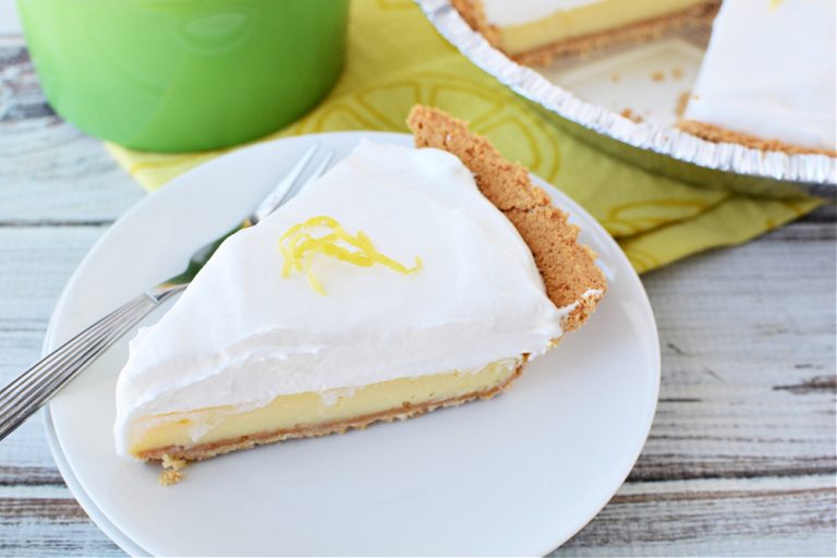 Homemade Lemon Pie - The Rebel Chick