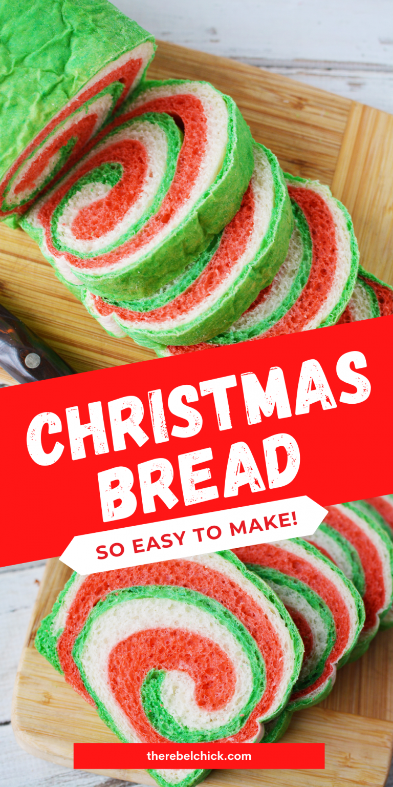 Easy to Make Christmas Bread Recipe - The Rebel Chick