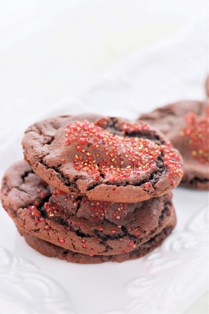 Cherry Stuffed Cake Mix Cookies - The Rebel Chick