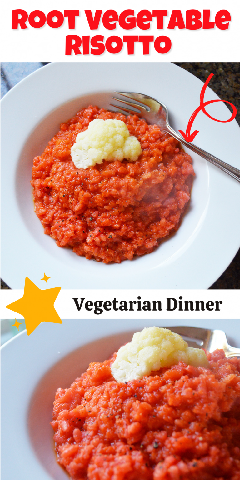 Easy Root Vegetable Risotto Recipe - The Rebel Chick