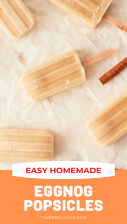 Eggnog Popsicle - The Rebel Chick