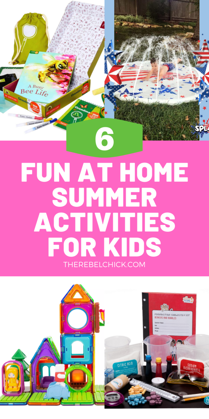 Fun At Home Summer Activities For Kids - The Rebel Chick