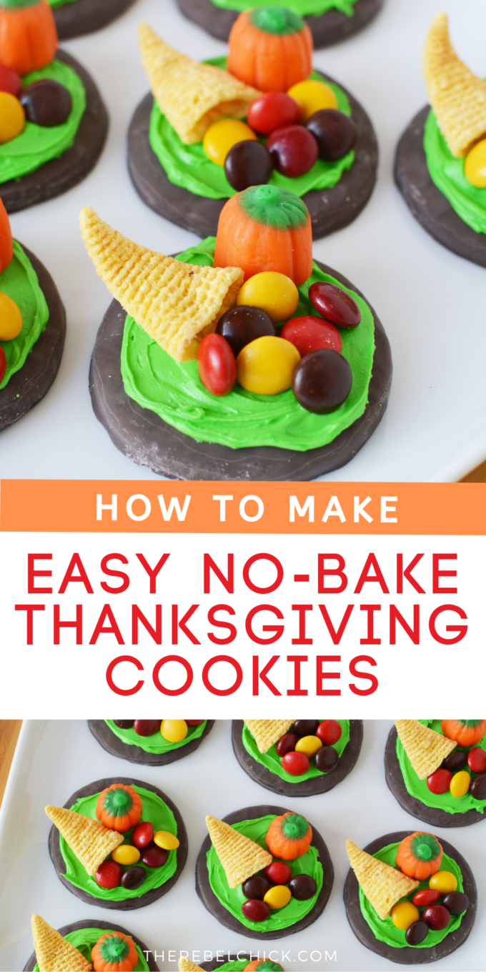 Thanksgiving Cornucopia Cookies Recipe - The Rebel Chick