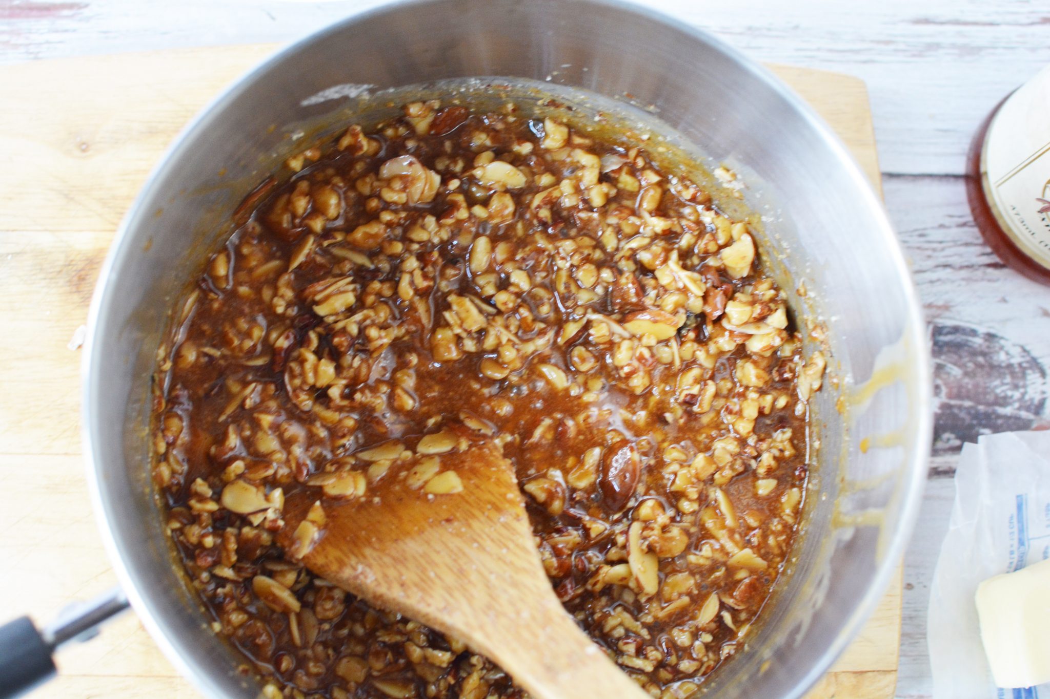 Caramel Nut Tart Recipe - The Rebel Chick