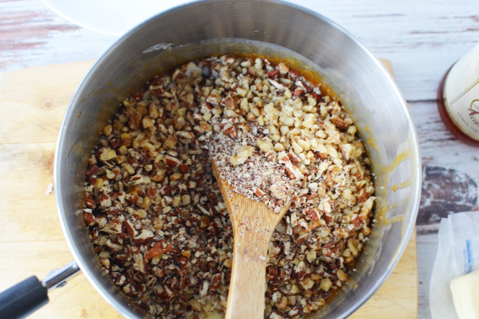 Caramel Nut Tart Recipe - The Rebel Chick